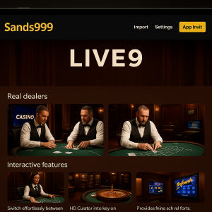 🎰 Sands999 คาสิโนออนไลน์ | เกมหลากหลาย ปลอดภัย รองรับมือถือ