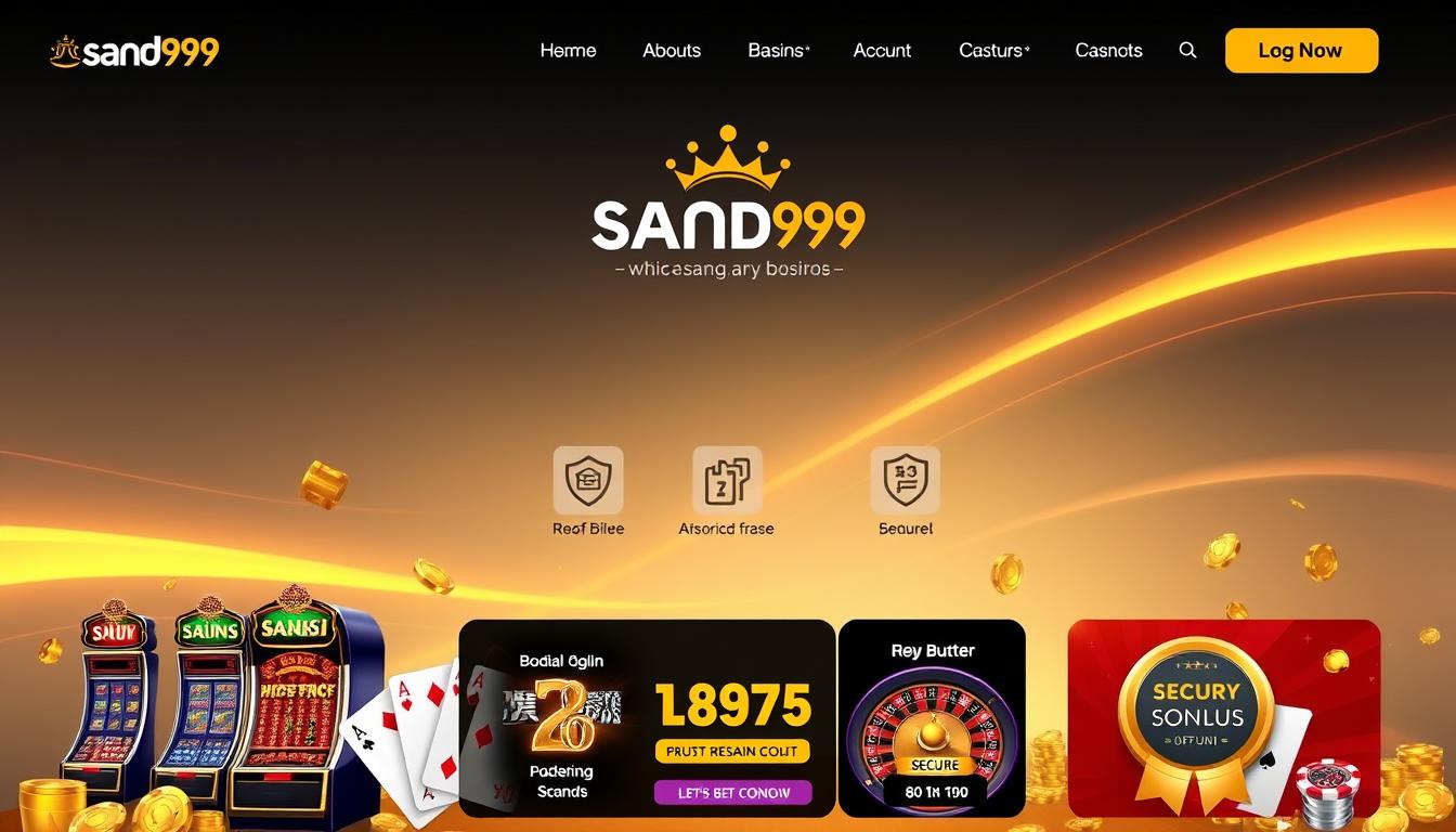 🎰 Sands999 คาสิโนออนไลน์ | เกมหลากหลาย ปลอดภัย รองรับมือถือ